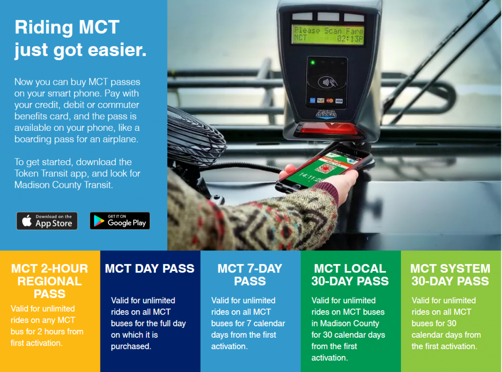 MCT on Your Phone – Madison County Transit